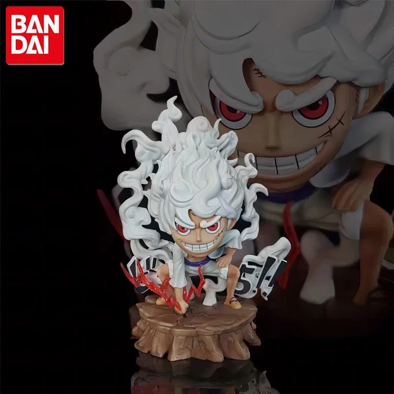 Figura de anime de One Piece, 16 cm, Luffy Gear 5, figura de acción con ...