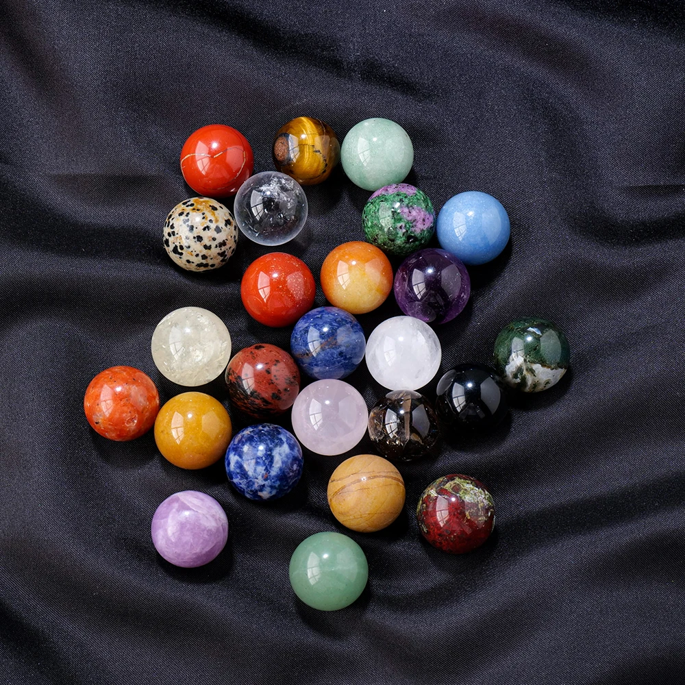 1pc-3pcs-5pcs-Natural-Crystal-Chakra-Balls-Polished-Gemstone-Hole-less ...