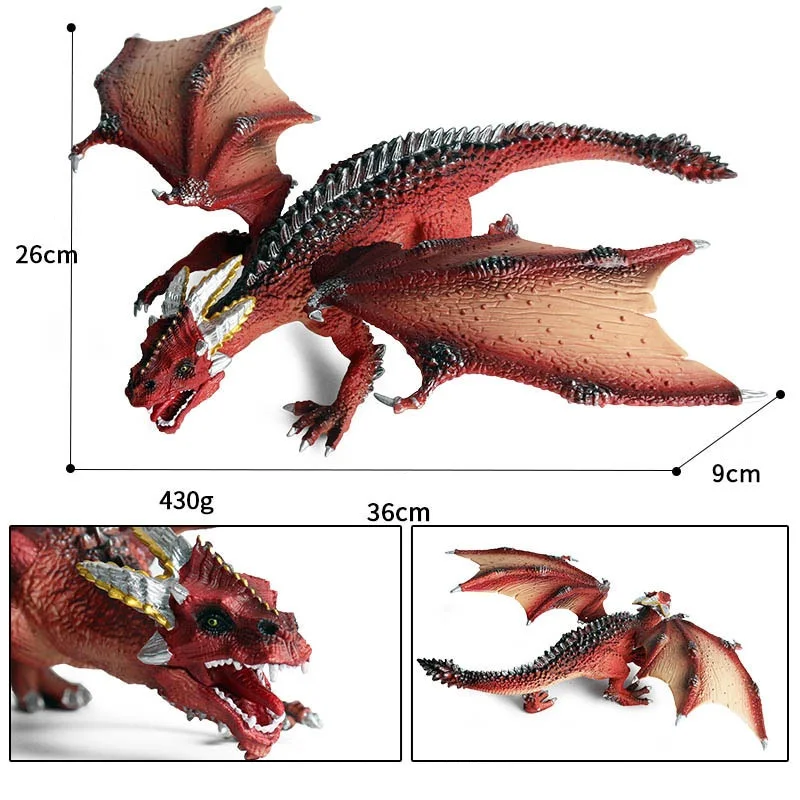 Three Headed Dragon Toy