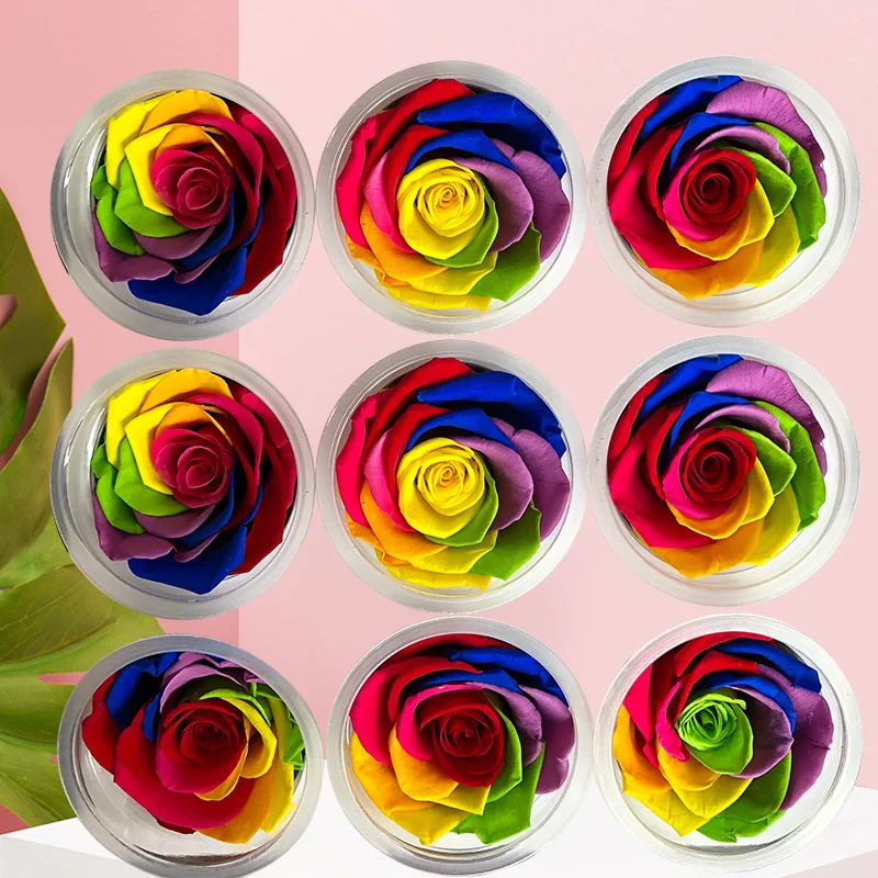 A-Grade-Colorful-Preserved-Rose-Head-Natural-Color-Changing-Immortal ...