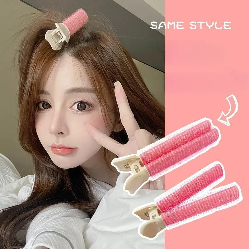 Fluffy-Hair-Rollers-Hair-Root-Clip-Natural-Curling-Hair-Clip-Curling-Rolller-Girls-Air-Bangs ...