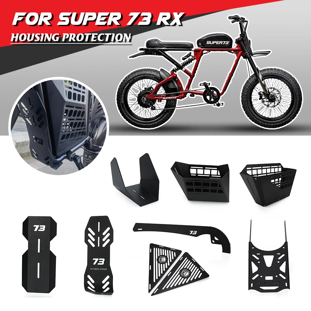 Motorcycle For Super 73 RX RX73 Front Frame Protection And Fender Cover ...