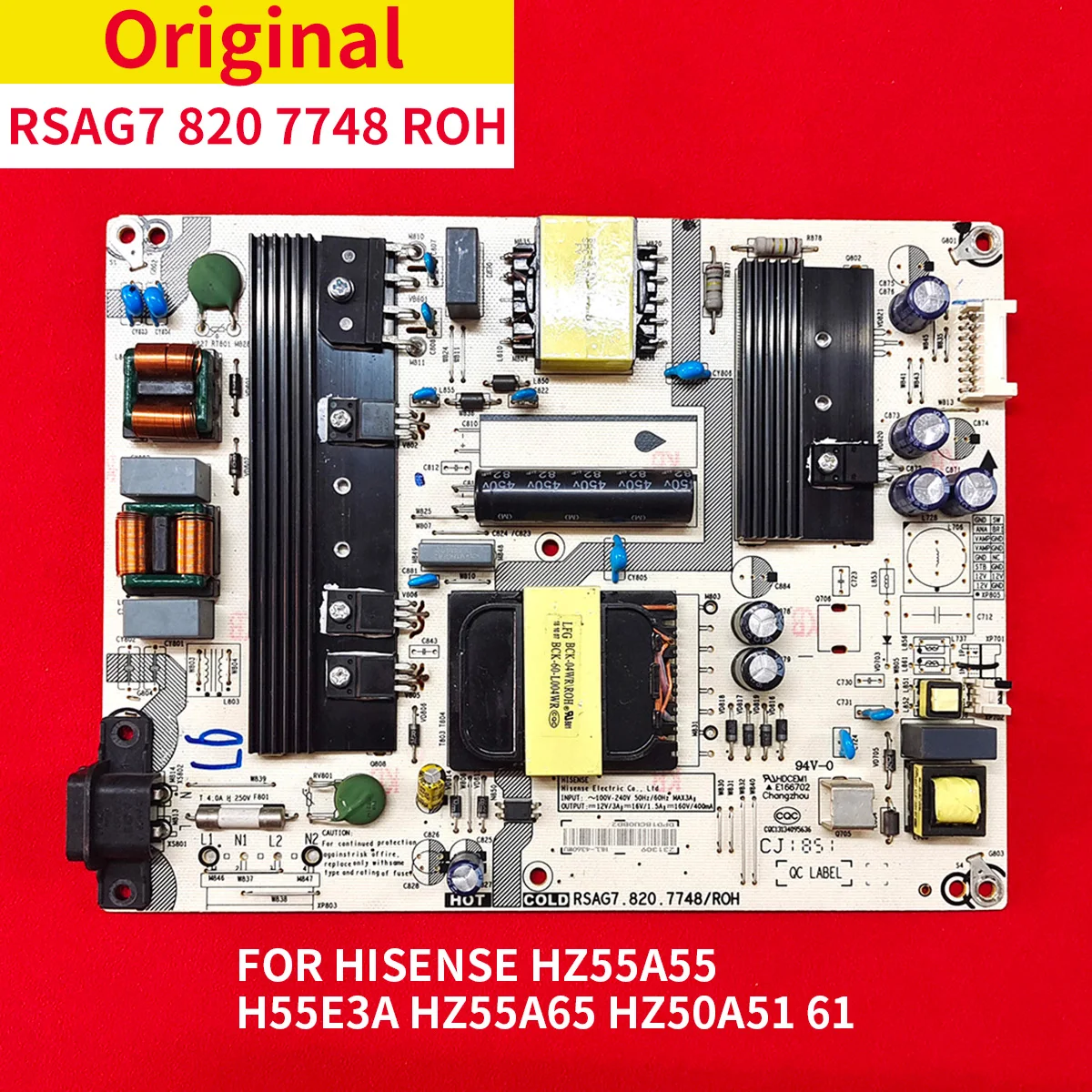 Original-RSAG7-820-7748-ROH-Power-Supply-Board-for-Hisense-HZ55A55 ...