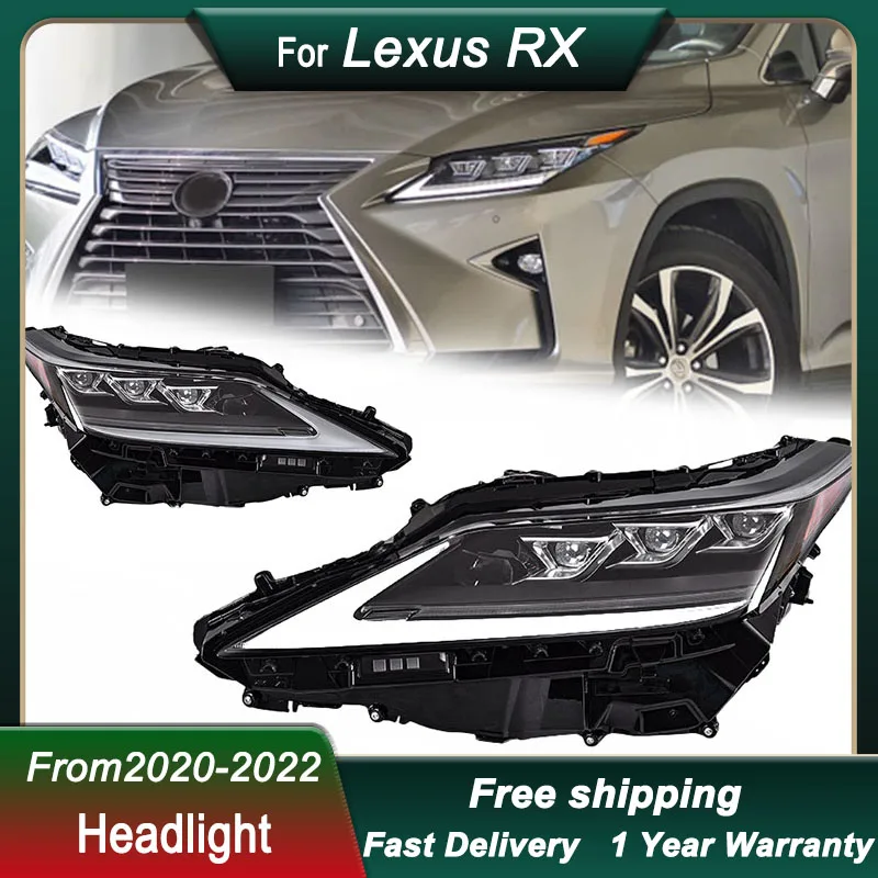 Car-Headlight-For-Lexus-RX-RX300-20-22-full-LED-HeadLamp-New-Design-DRL ...