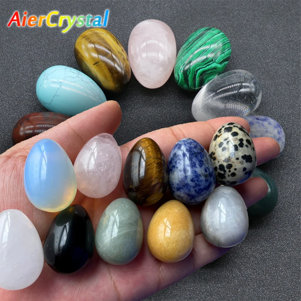 Natural Stone Crystal Egg | Eggs Minerals Natural Stones | Natural ...
