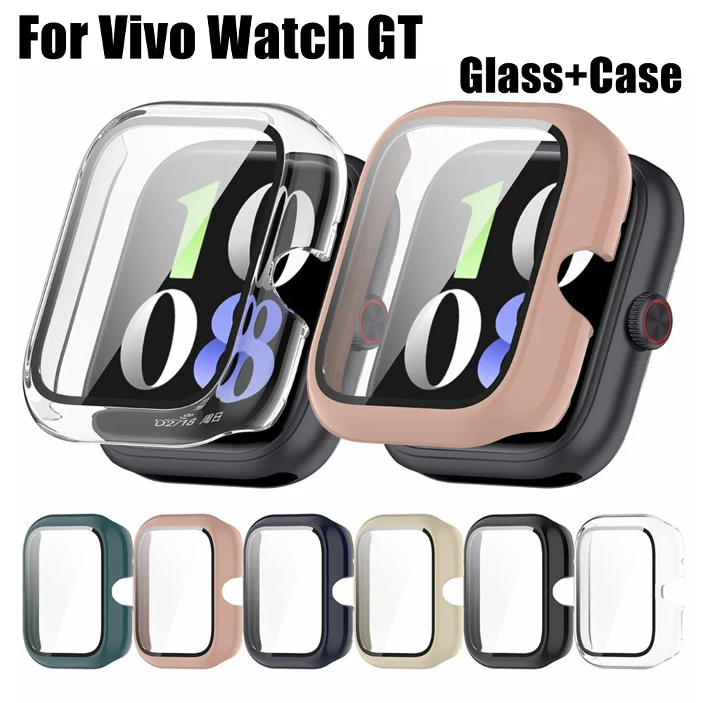 PC-Glass-Watch-Protective-Case-Full-Coverage-Hard-PC-Shell-Lightweight ...