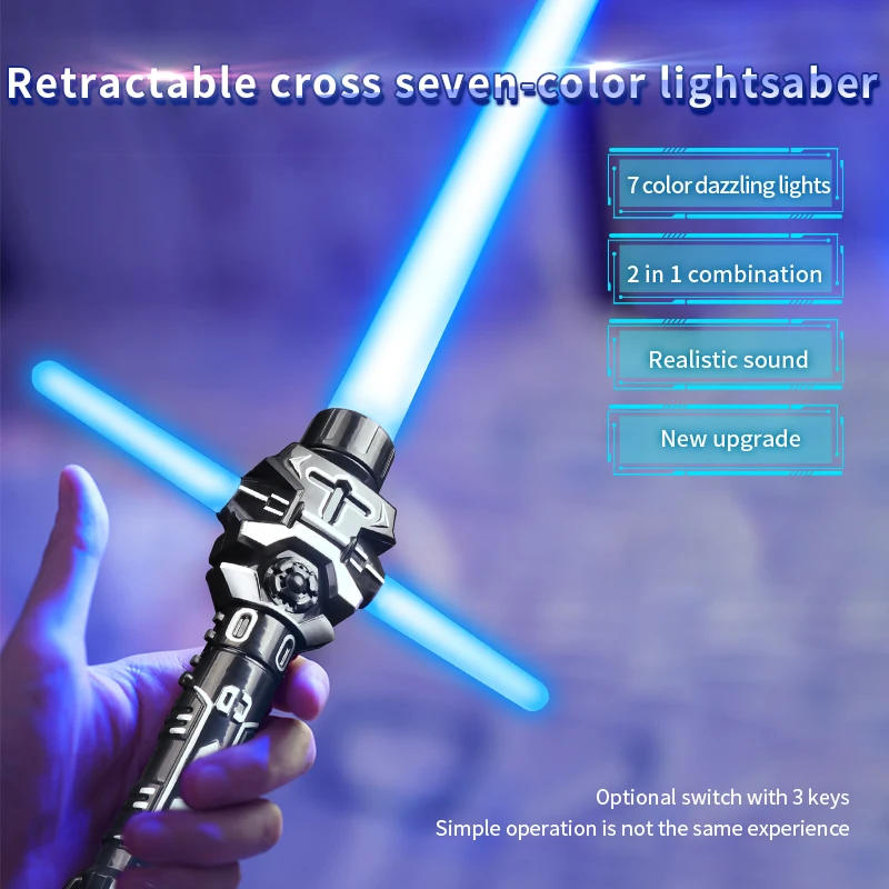 QDRAGON-Lightsaber-Laser-Sword-Light-Up-Led-Lightstick-Glow-In-The-Dark ...