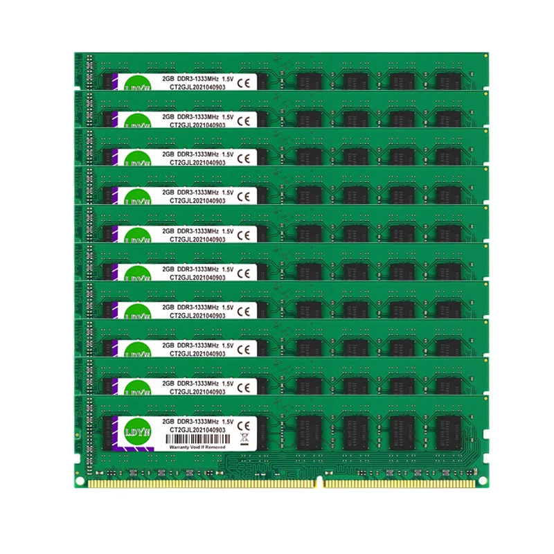 10PCS DDR3 Desktop Memory, 4GB, 8GB, 2GB, 1066, 1333, 1600 MHZ, PC3 ...