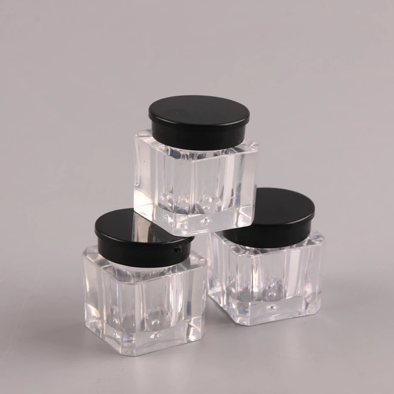 200Pcs-3g-Empty-Loose-Powder-Jars-With-Sifter-Mesh-Sieve-Bottles-Square ...