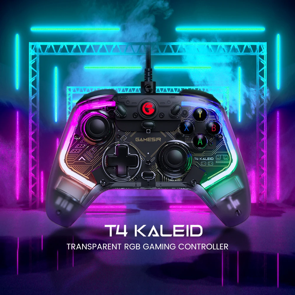 GameSir-T4-Kaleid-Gaming-Controller-Wired-Gamepad-with-Hall-Effect ...