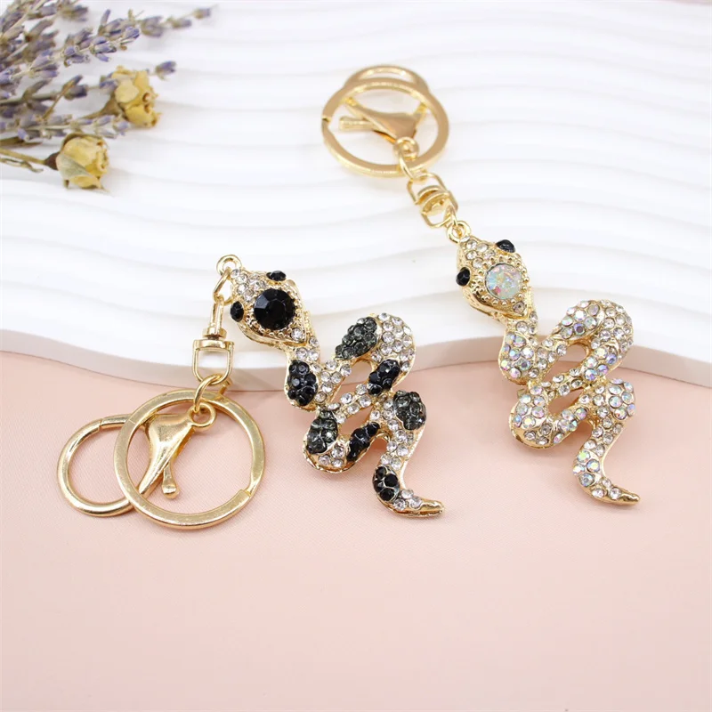 Cute-Snake-Key-Chain-Gift-Women-s-Bag-Pendant-New-Metal-Keychain-Car ...