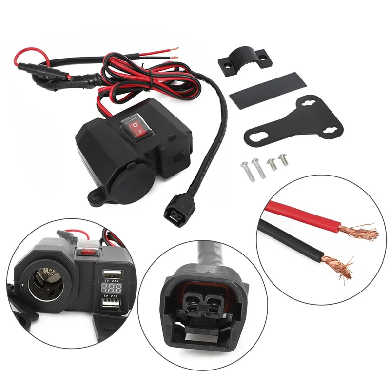 Actualizaci-n-para-HONDA-CRF250L-CRF300L-RALLY-enchufe-USB-KIT-de ...