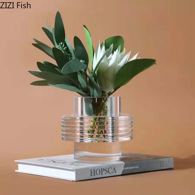 Creative-Hydroponics-Crystal-Flower-Pots-Desk-Decoration-Glass-Vase ...