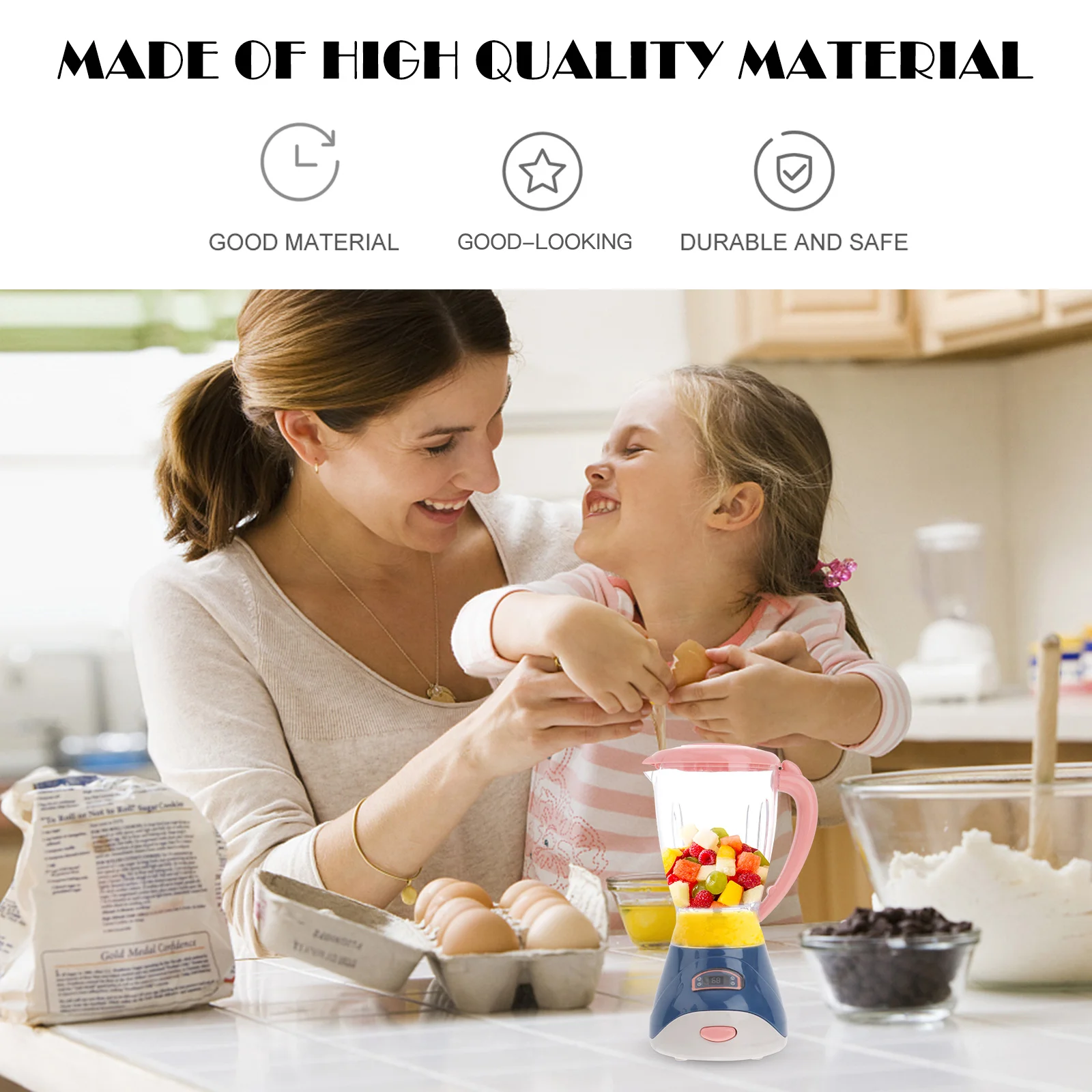 Child Juicer Toys Kids Blender Toys Fruit Juicer Kitchen Appliances ...
