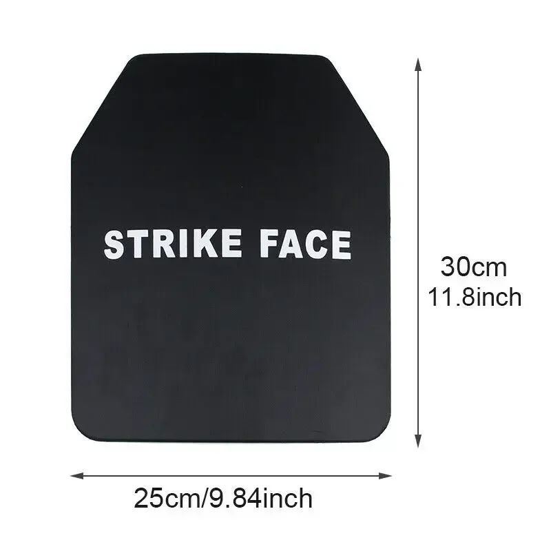 NIJ-IIIA-10-x12-25x30cm-Anti-Bullet-Proof-Steel-Plate-For-Tactical ...
