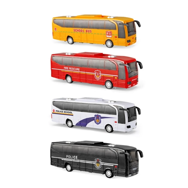 School-Bus-Model-Toy-PullBack-Bus-Rescue-Vehicle-Toy-Bus-Fire-Rescure ...