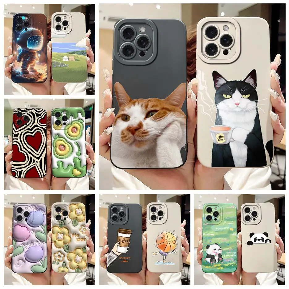 For Apple iPhone 12 Case Popular Candy Painted Cover Shockproof Phone ...