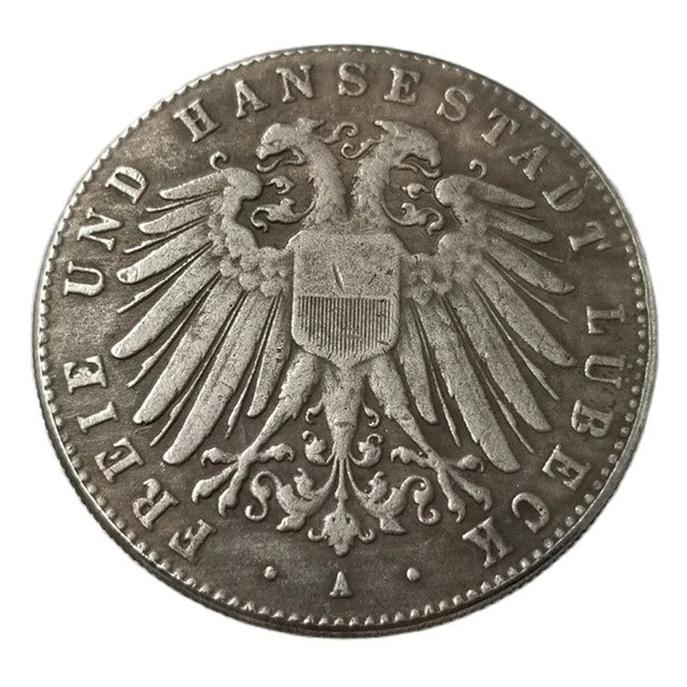 Germany-1907-Commemorative-Coin-Crown-Eagle-Double-Headed-Eagle-Pattern ...