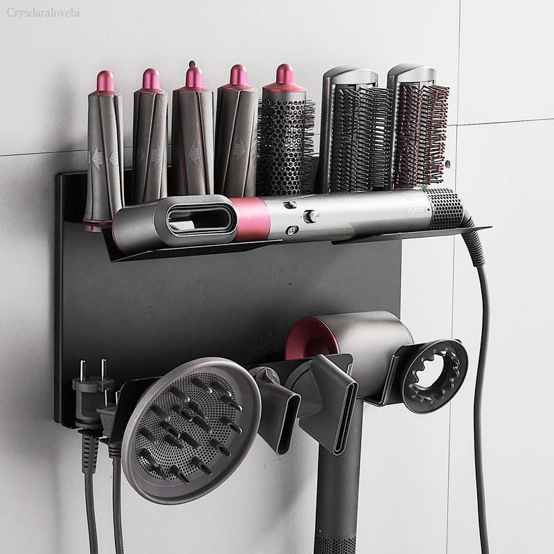 Suitable For Dyson Airwrap Wall-mounted Shelf Dryer And Hair Curler ...