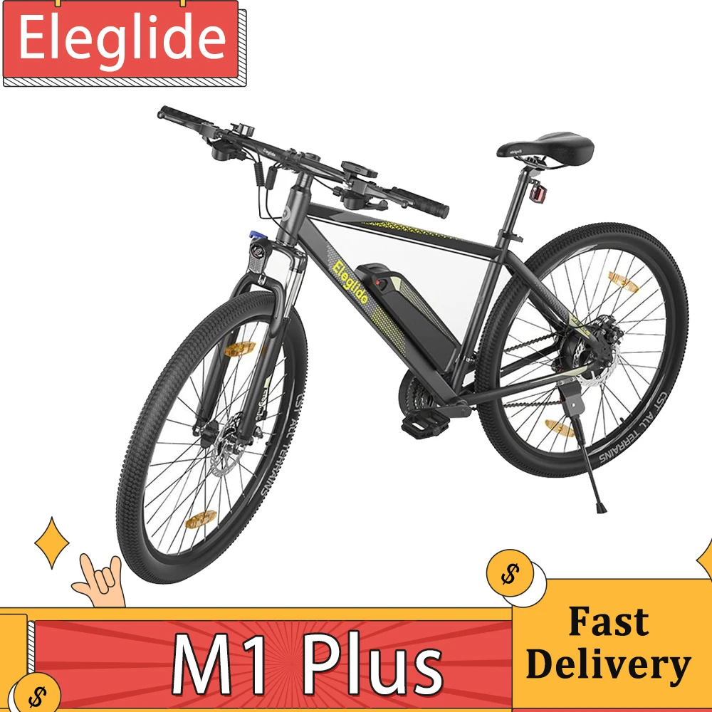 ELEGLIDE M1 PLUS 29 Inch Electric Bike 36V 12.5Ah Battery 100KM Range 250W Brushless Motor 25Km ...