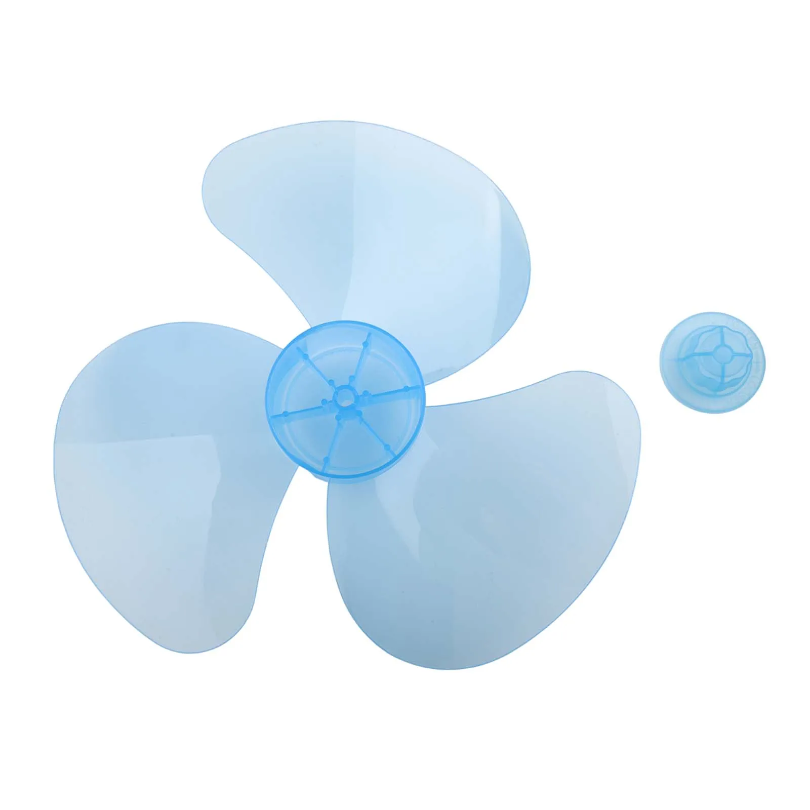 1PCS 12inch Fan Plastic Blade 3 Leaves For Trefoil Stand Desk Fan ...