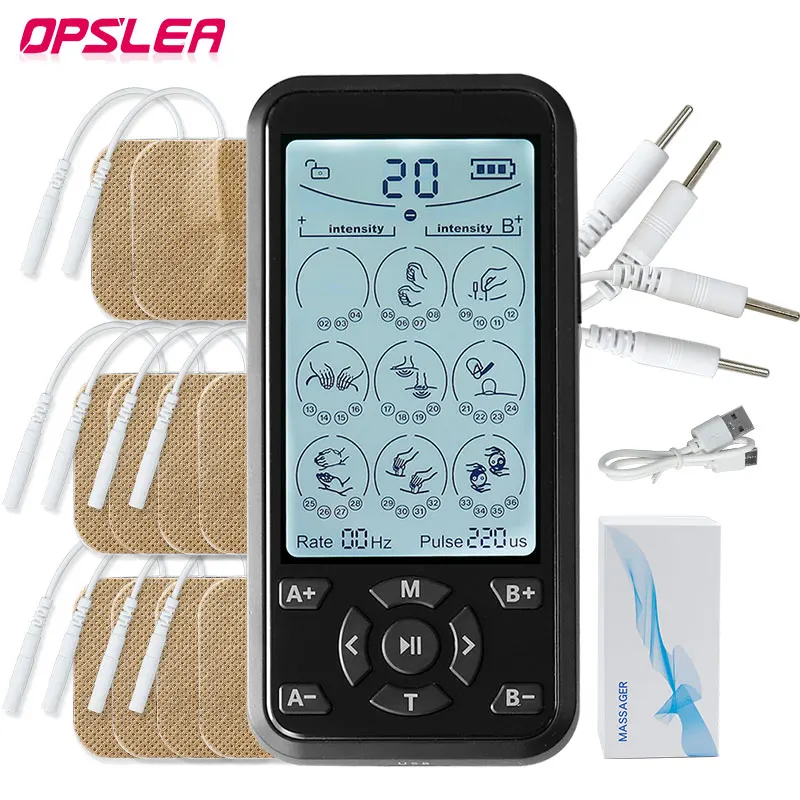 36-Modes-TENS-Massager-Electric-Digital-Pulse-Acupuncture-Low-Frequency ...