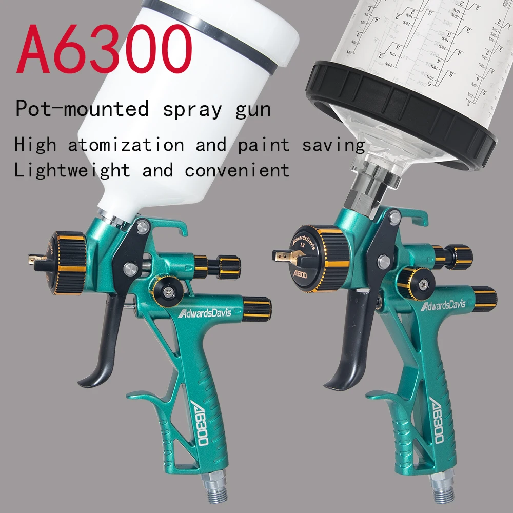 High atomization and low pressure automotive paint spray gun HVLP ...