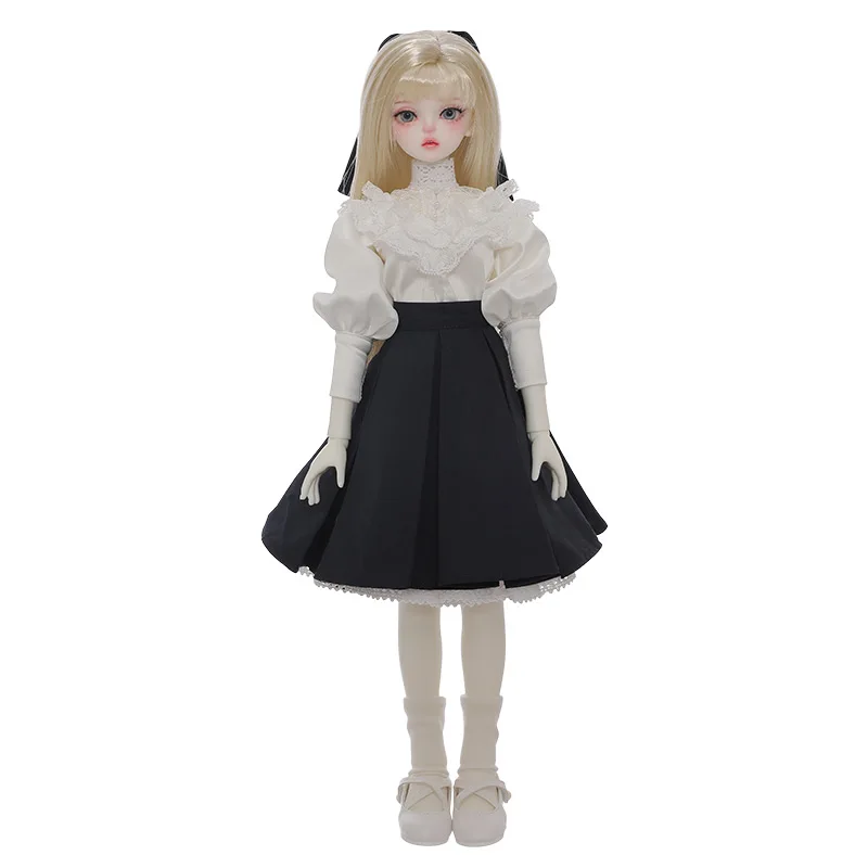 BJD Doll 1/4 Yue 41cm With Luts Girl Body Fullset Of Delicate Pearl Lace Blouse And Dress Style ...