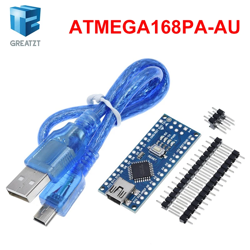 GREATZT-Nano-Atmega168-controller-compatible-for-arduino-nano ...