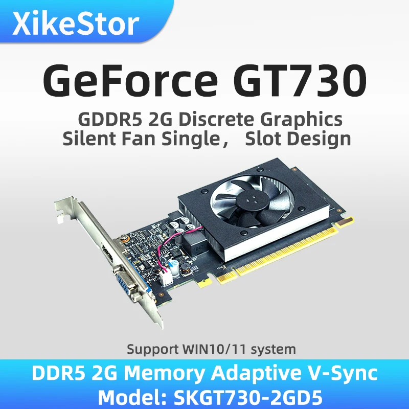 GT 730 2GB Graphics Cards 64Bit GDDR5 Video Card for nVIDIA Geforce GPU ...