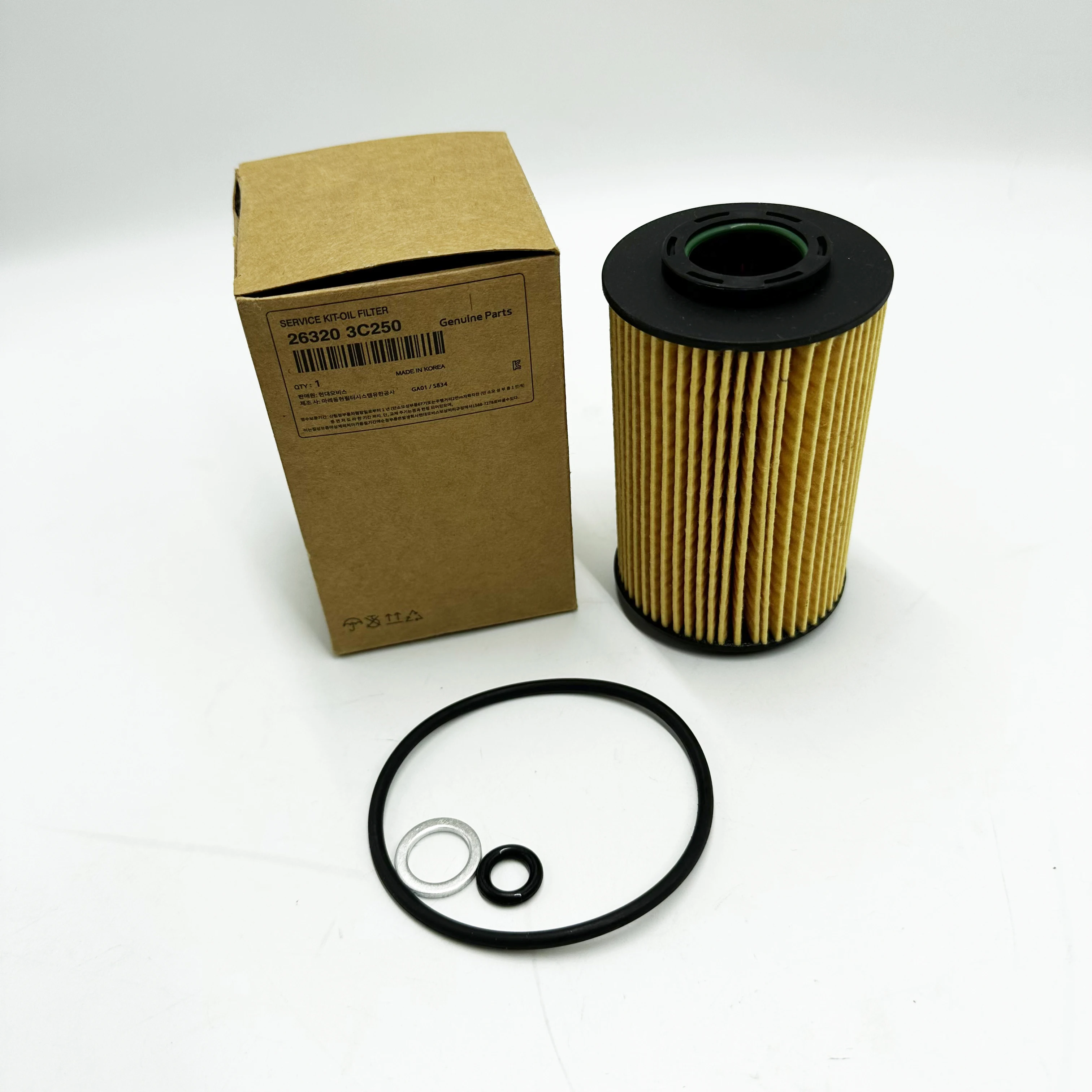 26320-3C250 263203C250 Engine Oil Filter for Hyundai Santa Fe Genesis 5 ...