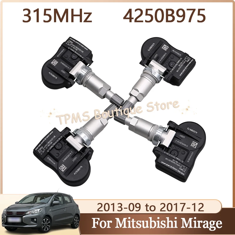 4pcs 315MHz 4250B975 TPMS Sensor Tire Pressure Monitor System For ...