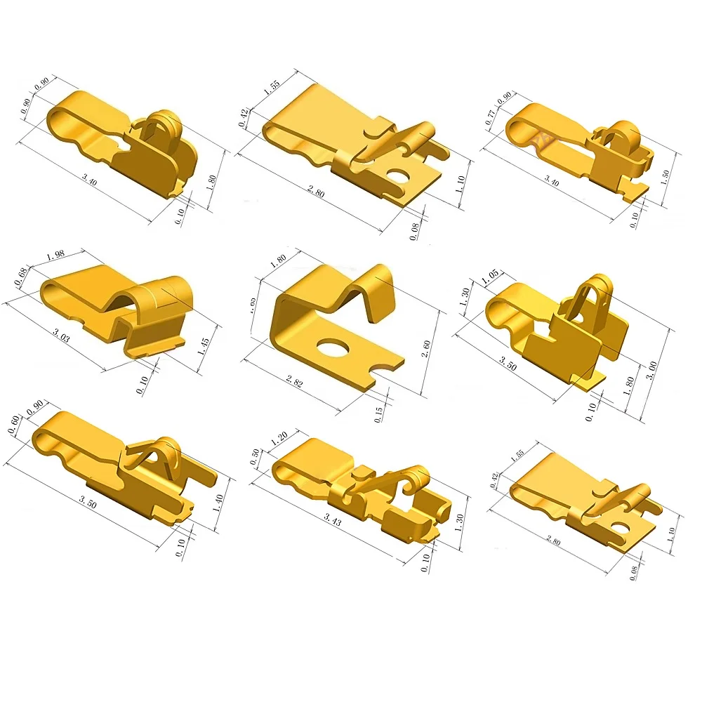 10-50-100-1000-Pcs-Smart-Watch-Antenna-Shrapnel-Gold-plated-Spring-RF ...