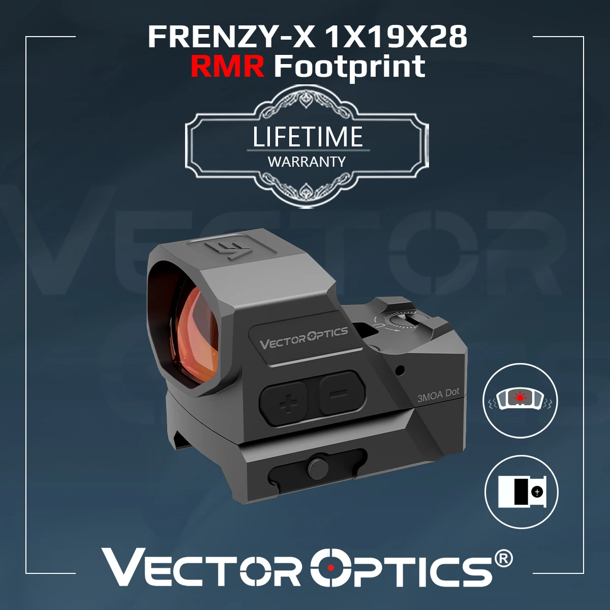 Vector-Optics-Frenzy-X-1x19x28-GenII-Pistol-Red-Dot-Sight-Made-of-7075 ...