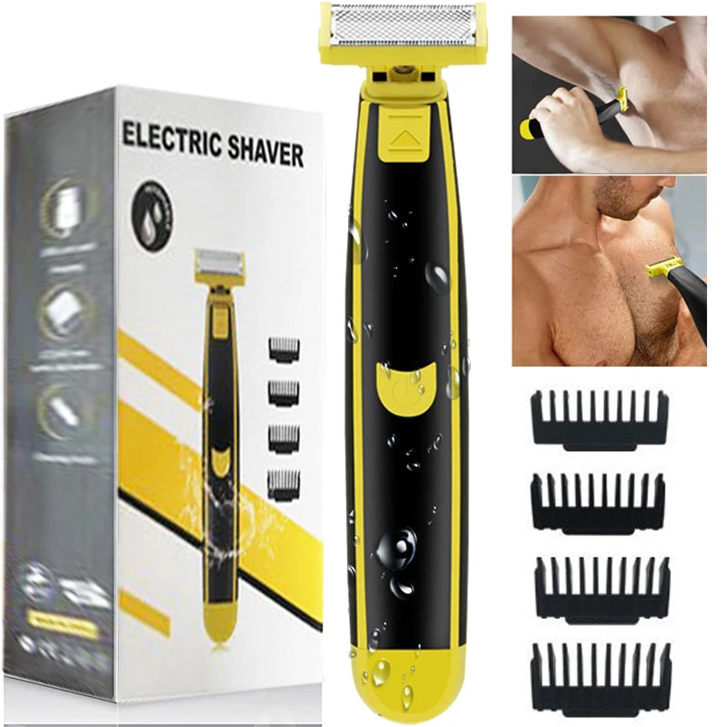 Intimate-Haircut-Mens-Shaver-Razor-Sensitive-Areas-Shaving-Machine-Men ...