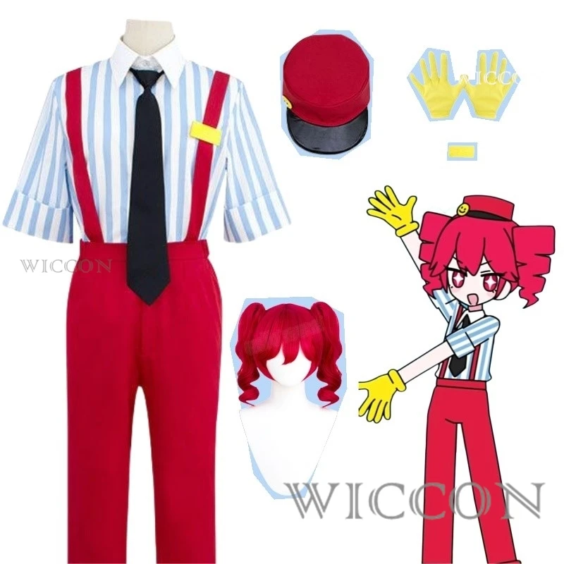 New-Teto-Cosplay-Anime-Vtuber-Costume-Wigs-Outfit-Uniform-Wig-Halloween ...