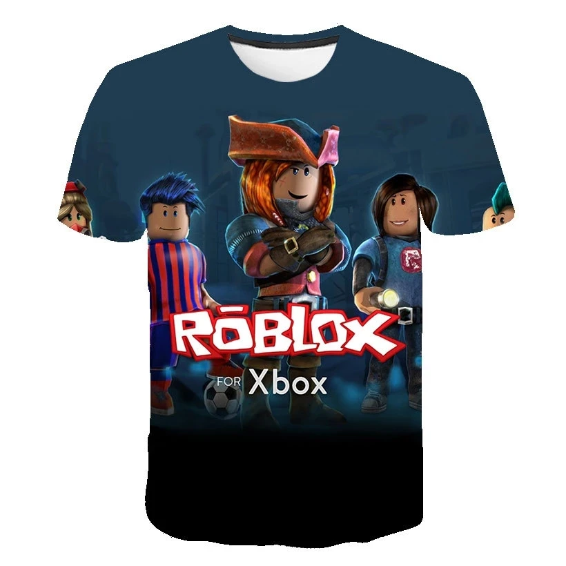 Robloxing 레인보우 프렌즈 게임 키즈 티셔츠 코스프레 의상 어린이 만화 반팔 상의 3d 프린팅 캐주얼 스트리트 의류