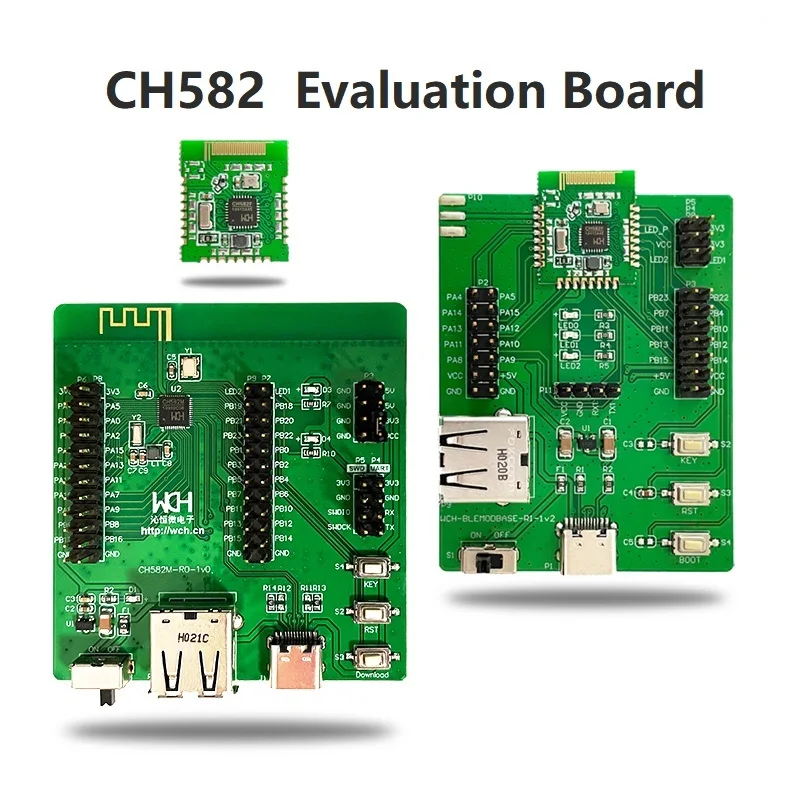 CH582-Development-Board-BLE5-3-RISC-V-Microcontroller-CH582M-EVT-Evaluation-Board-CH582F ...