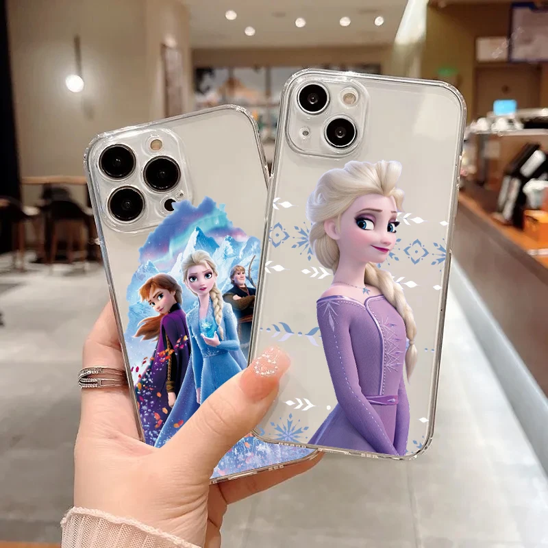 Disney-Frozen-Anna-and-Elsa-Phone-Case-For-Apple-iPhone-14-13-12-11-SE ...