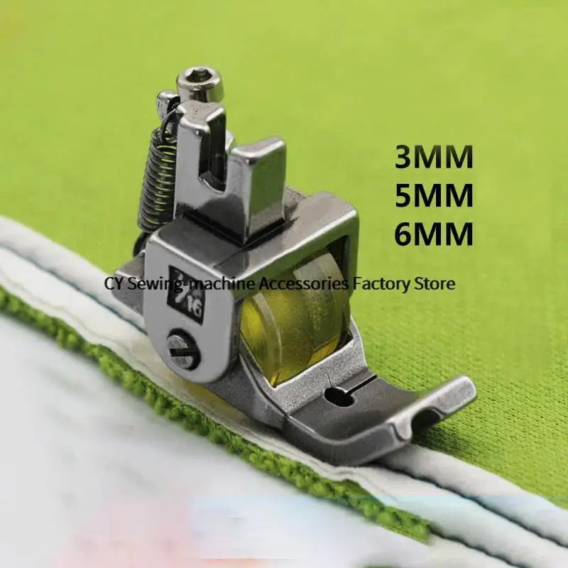Left-Right-Slotted-Rope-Roller-Presser-Foot-P69-Thick-Material-Rubber ...