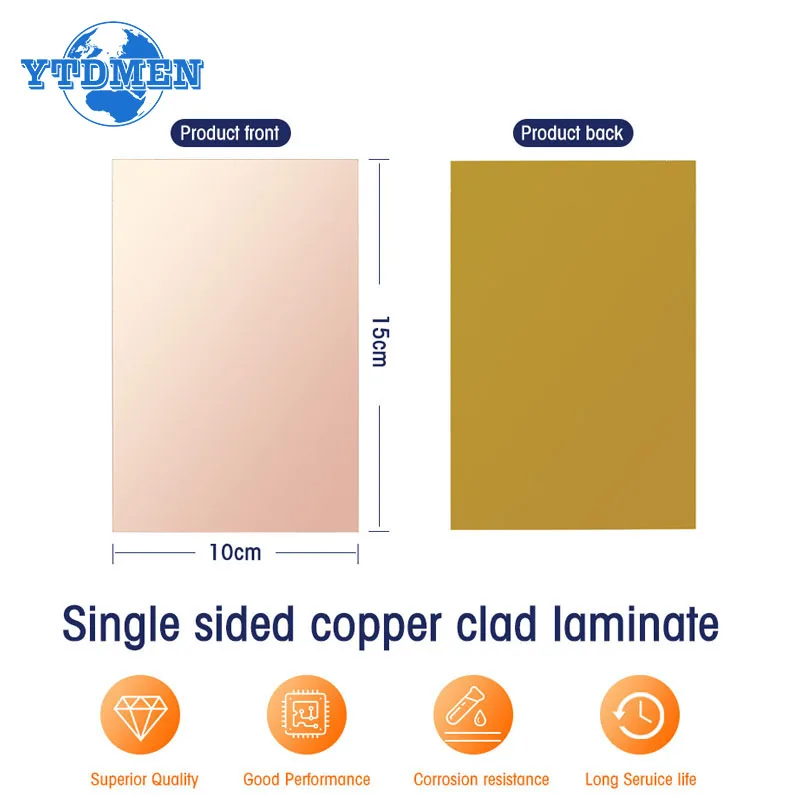 Circuit-imprim-stratifi-simple-face-plaque-plaqu-e-cuivre-kit-PCB ...