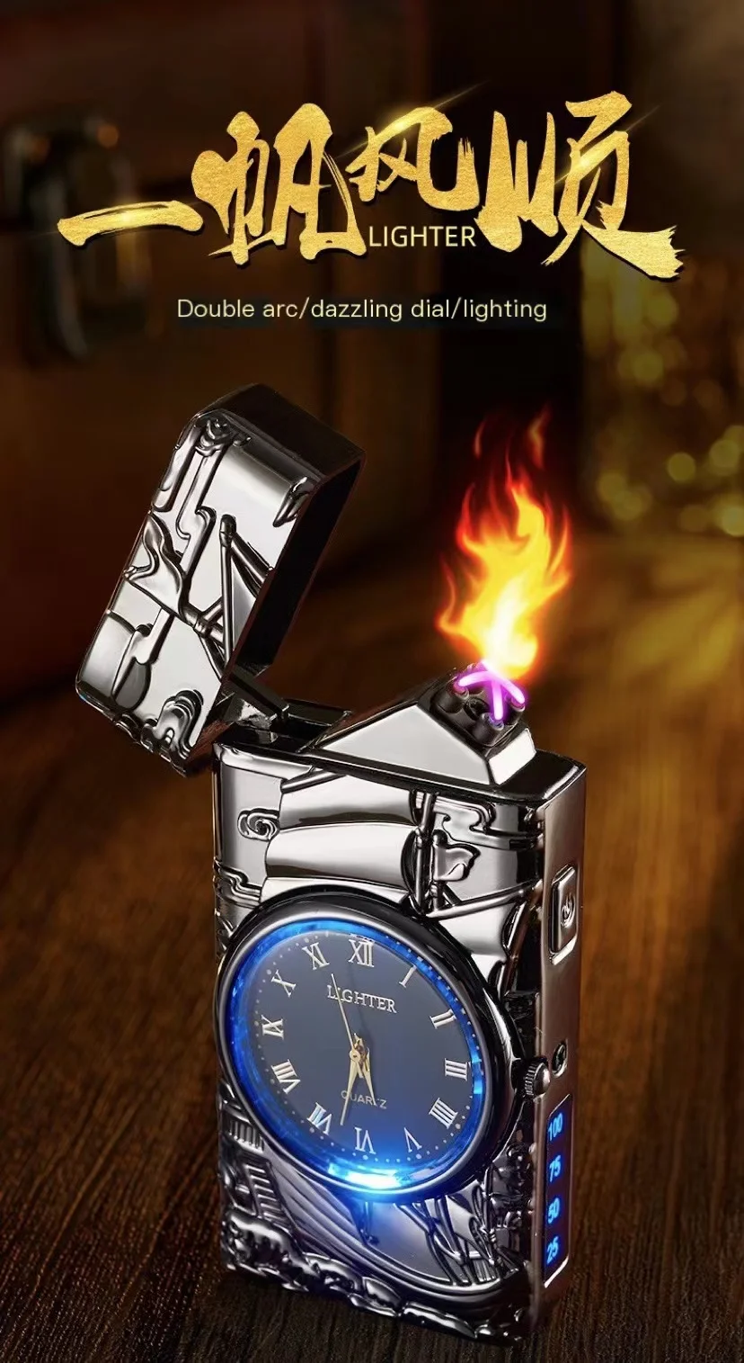 JUSESSMOKESHOP™ - JUSES’SMOKESHOP Metal 3D Engraved Real Clock, USB ...
