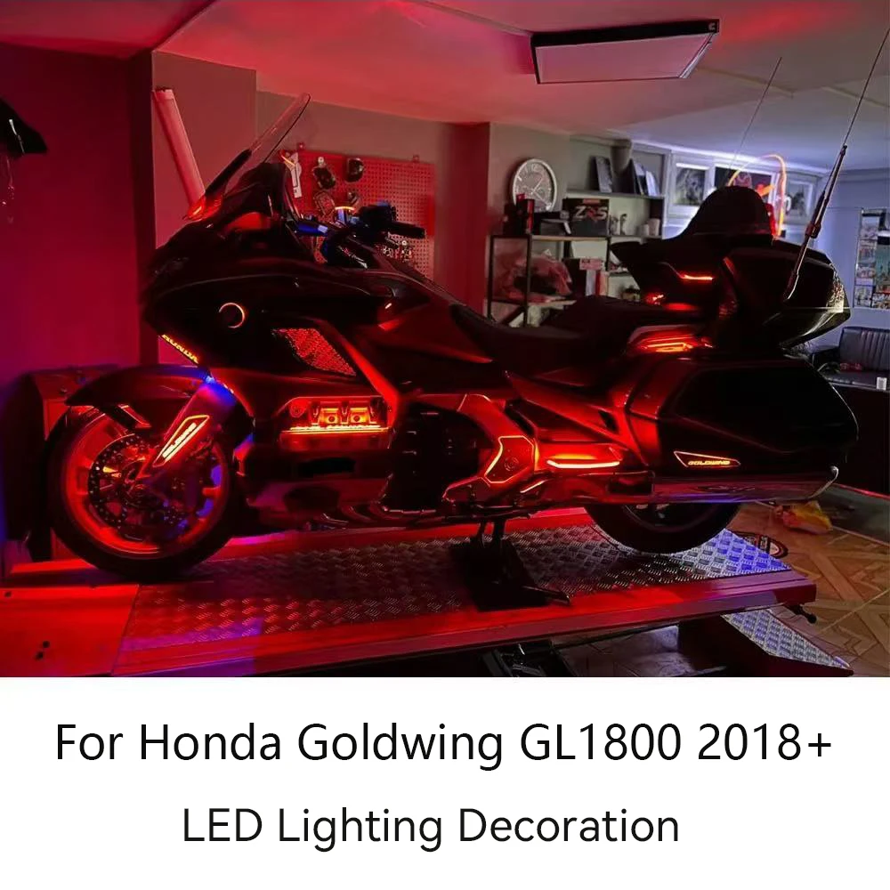 GL1800 Goldwing Accessories 2018+ Motorcycle LED Decoration Lighting ...