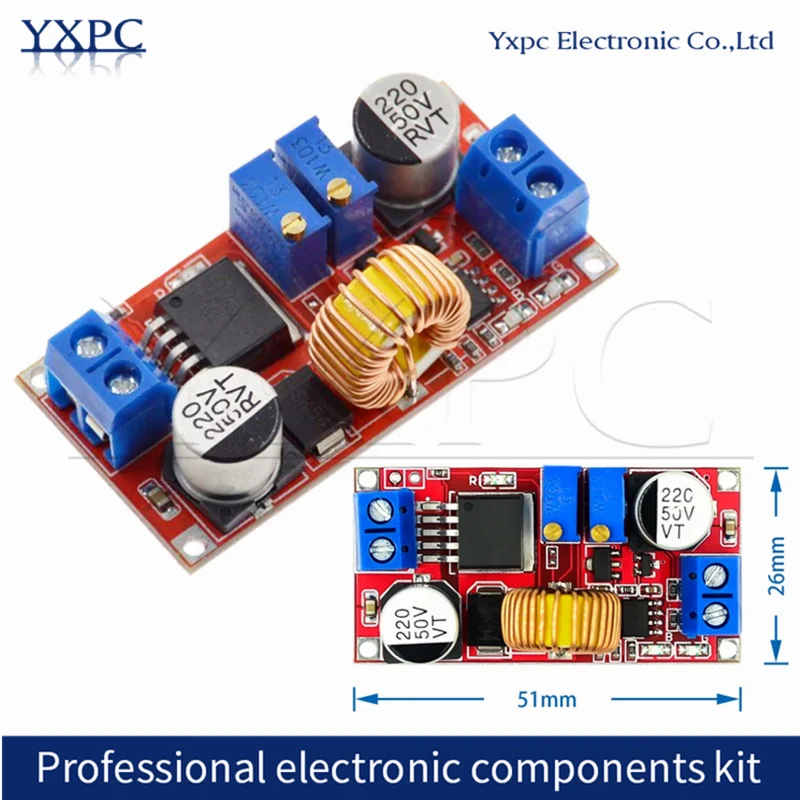 Xl4015 E1 5a Dc To Dc Cc Cv Lithium Battery Step Down Charging Board ...