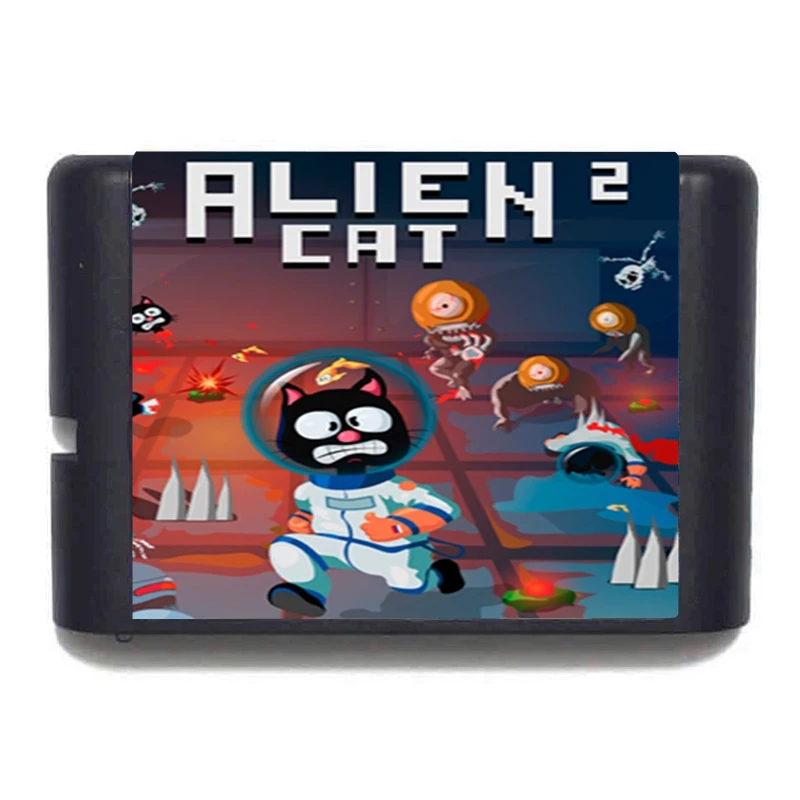 ALIEN CAT 2 MEGA DRIVE / GENESIS 16BIT GAME Card| | - AliExpress
