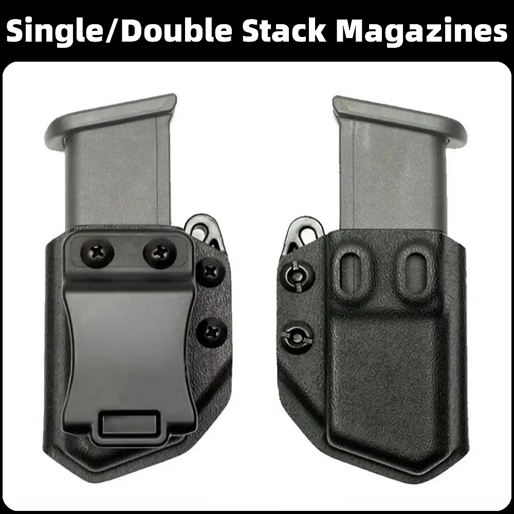 Tactical-IWB-OWB-9mm-40-universal-Belt-Clip-Single-Double-Stack ...