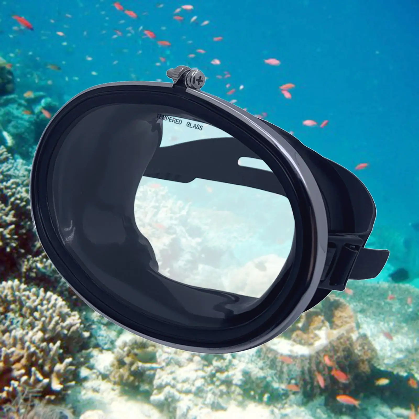 Retro-Adult-Oval-Diving-Mask-No-Fogging-Single-Lens-Glasses-Goggles ...