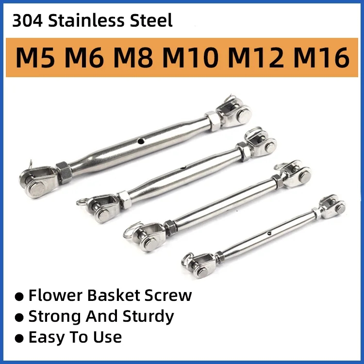 Closed-Body-Turnbuckle-Jaw-304-Stainless-Steel-M5-M6-M8-M10-M12-M16 ...