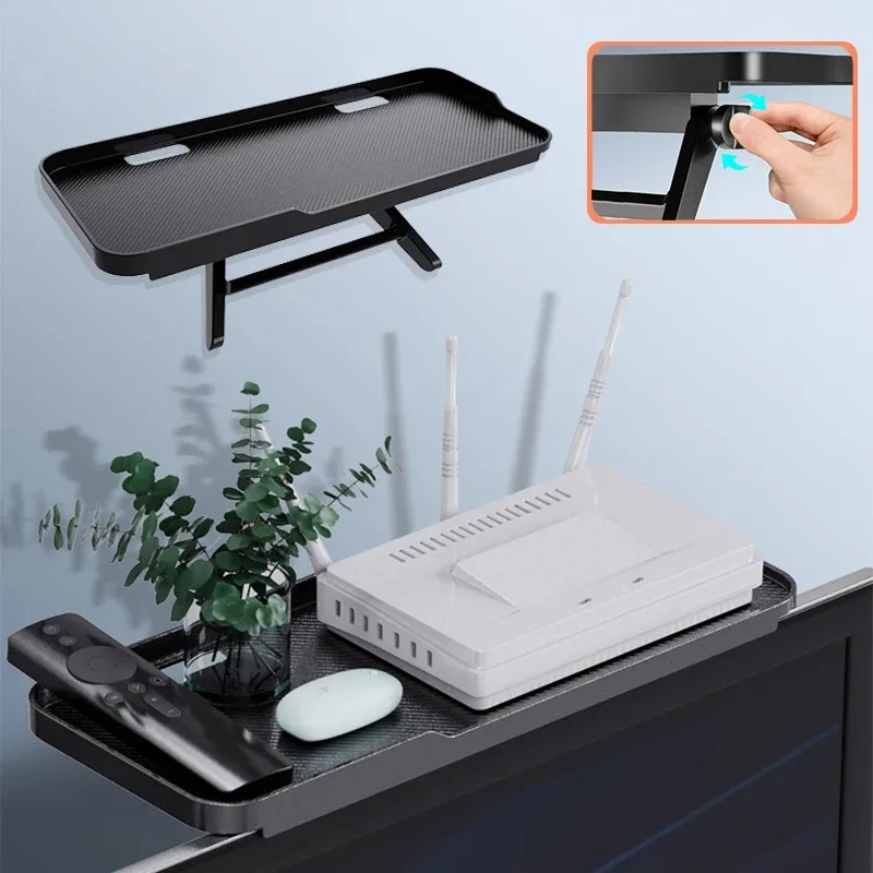 TV-Screen-Top-Shelf-Rack-Adjustable-Computer-Monitor-Desktop-Display ...