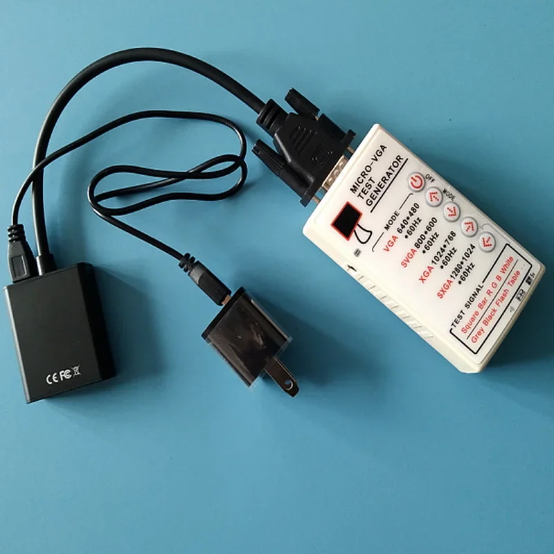 Signal Source VGA Generator LCD HD TV Display Screen Measuring Tool ...